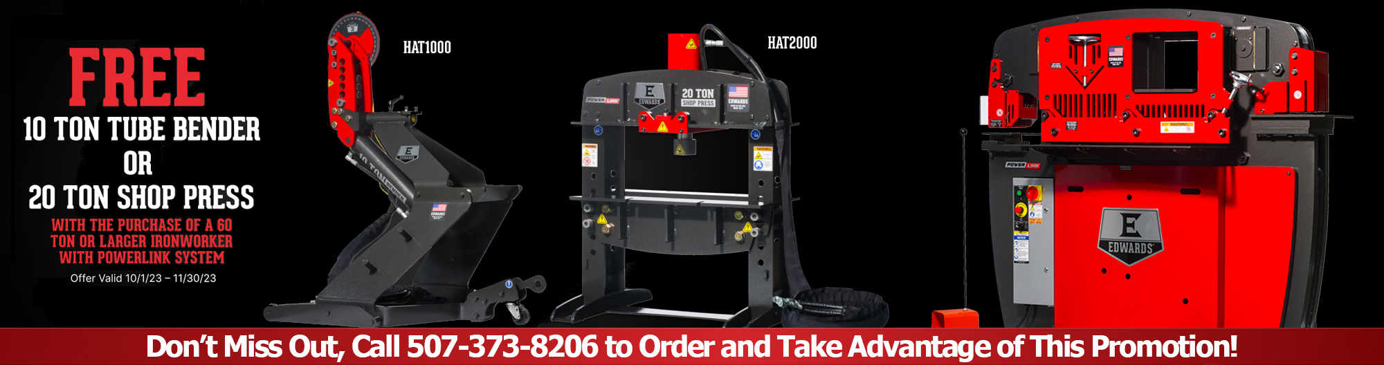 Ironworker Packages - 40 Ton C, 55 Ton, and 100 Ton - Edwards ...